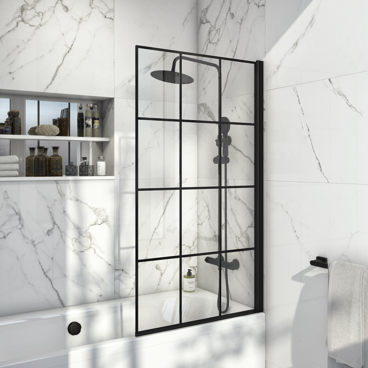 Grid Bath Screen – bathlux.co.uk