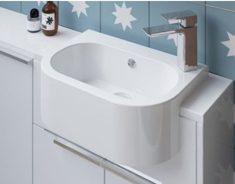 Semi Recessed Basin – bathlux.co.uk